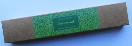 Cedarwood Indian Incense | Pure Incense Absolute | 50 gram Box