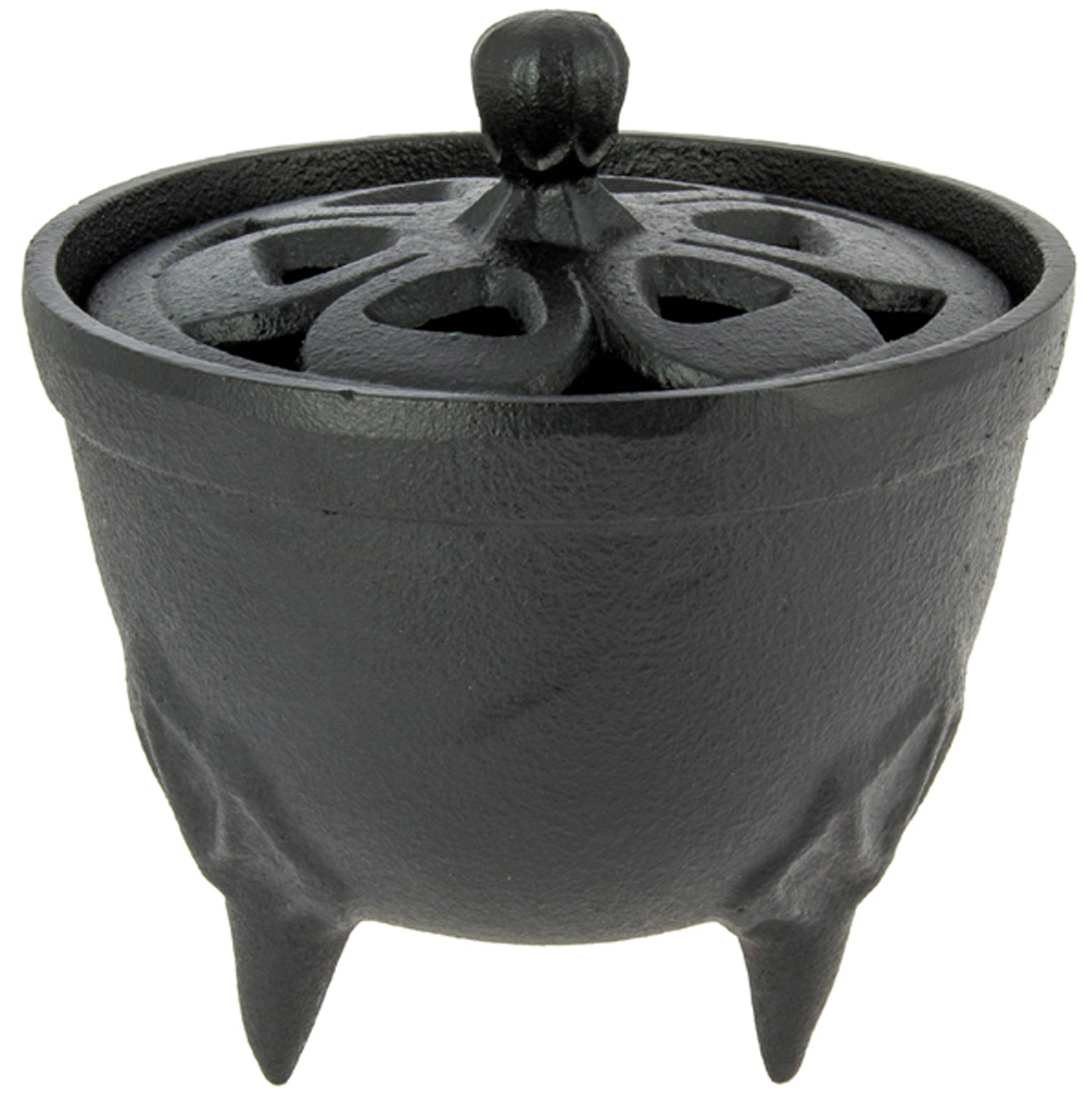 Cast Iron Incense Bowl with Lid | Black | by Japanese maker Iwachu